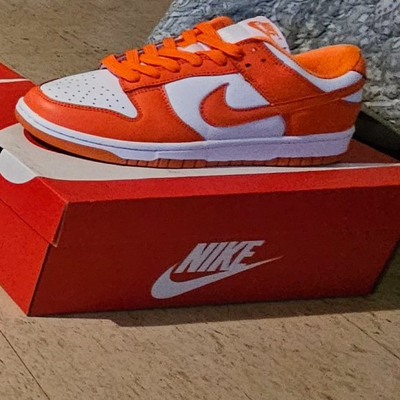 Shoes | Orange Nike Dunk | Poshmark